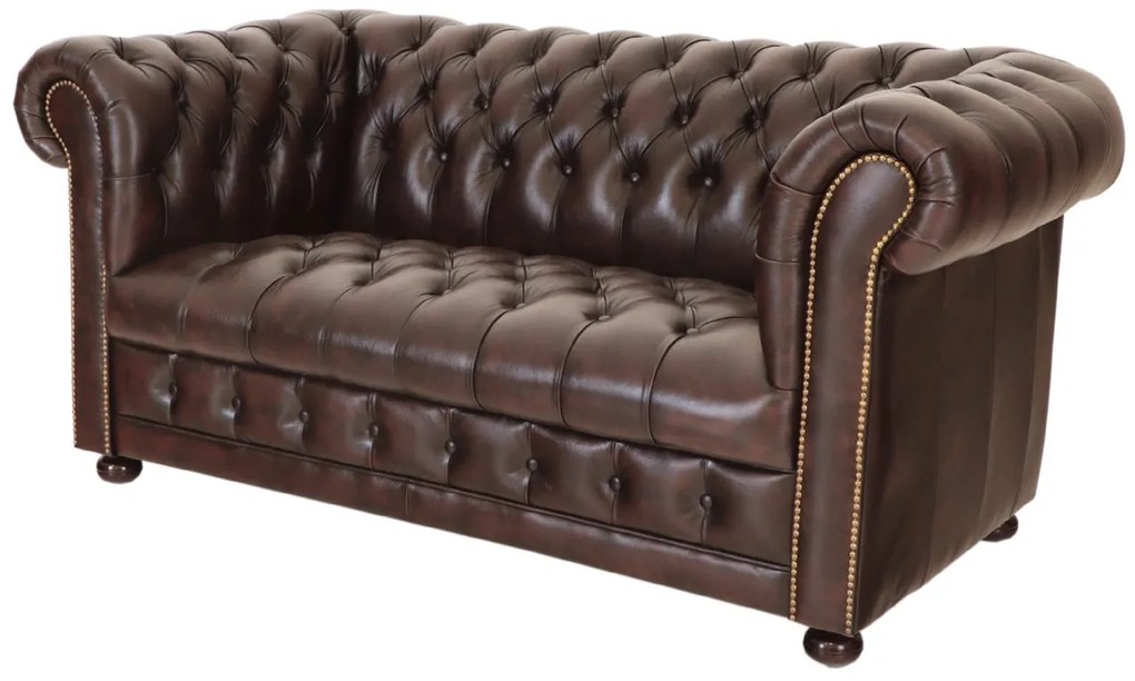 furniture-nabytek.cz - Sedačka Chesterfield dvoumístná