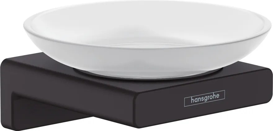 Hansgrohe AddStoris, miska na mýdlo, matná černá, HAN-41746670