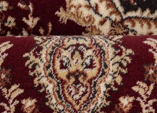 Koberce Breno Kusový koberec ISFAHAN ALMAS ruby, Hnědá, Vícebarevné, 200 x 300 cm