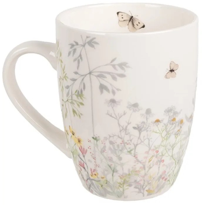 Porcelánový hrnek s motivem divoké louky Wildflower Fields – 350 ml