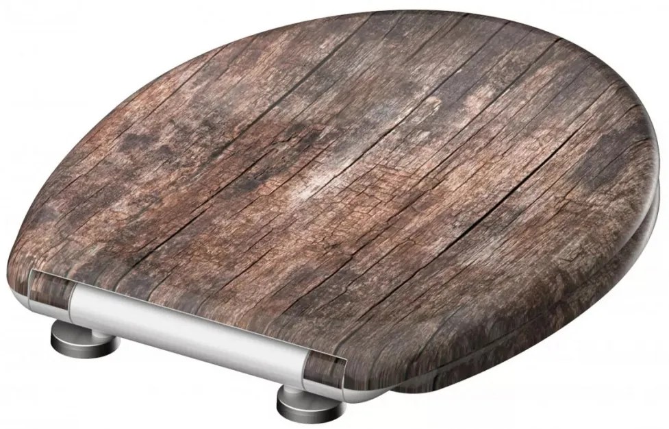 Eisl / Schüette Eisl WC sedátko Old Wood duroplast SoftClose, EasyTake