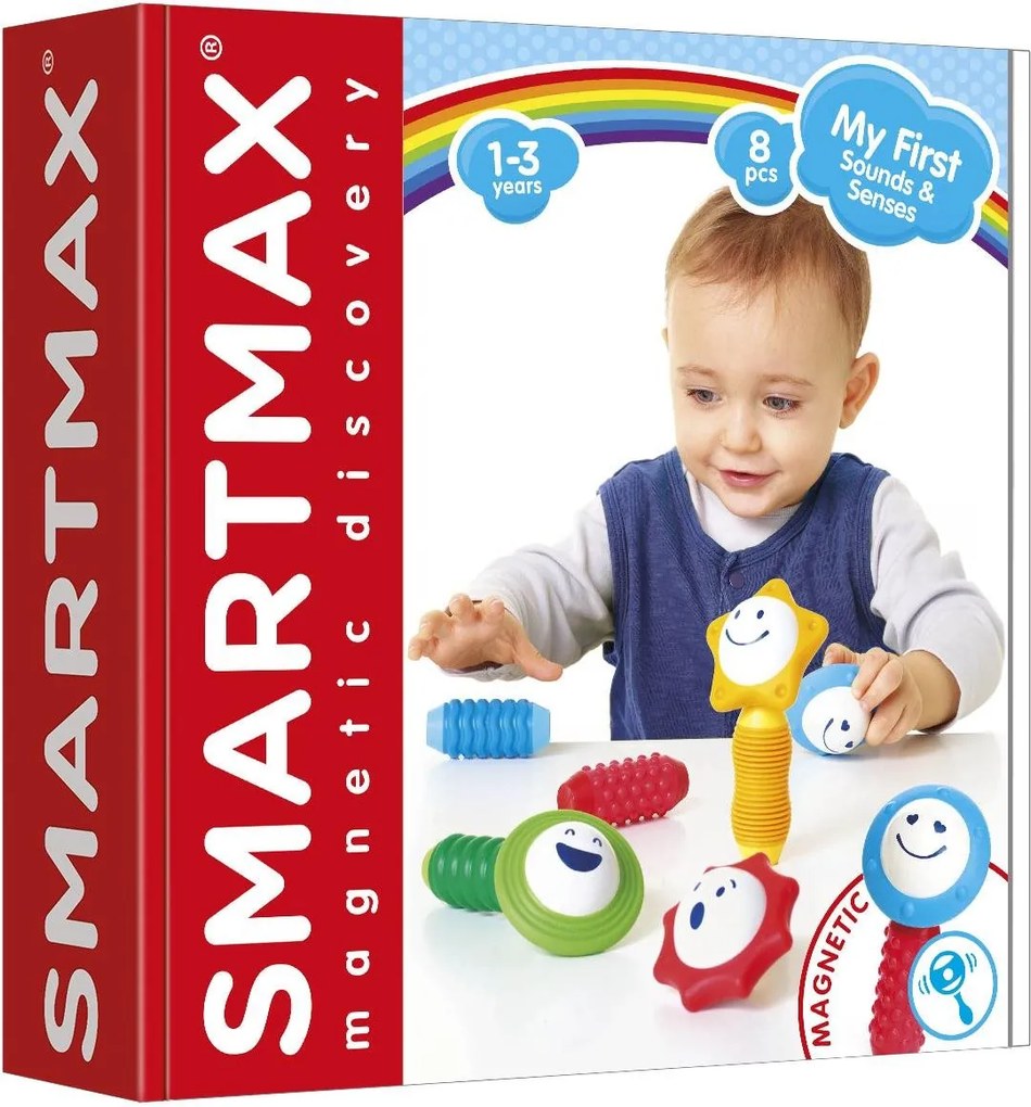 Stavebnice smartmax - rozvíjíme smysly - 8 ks