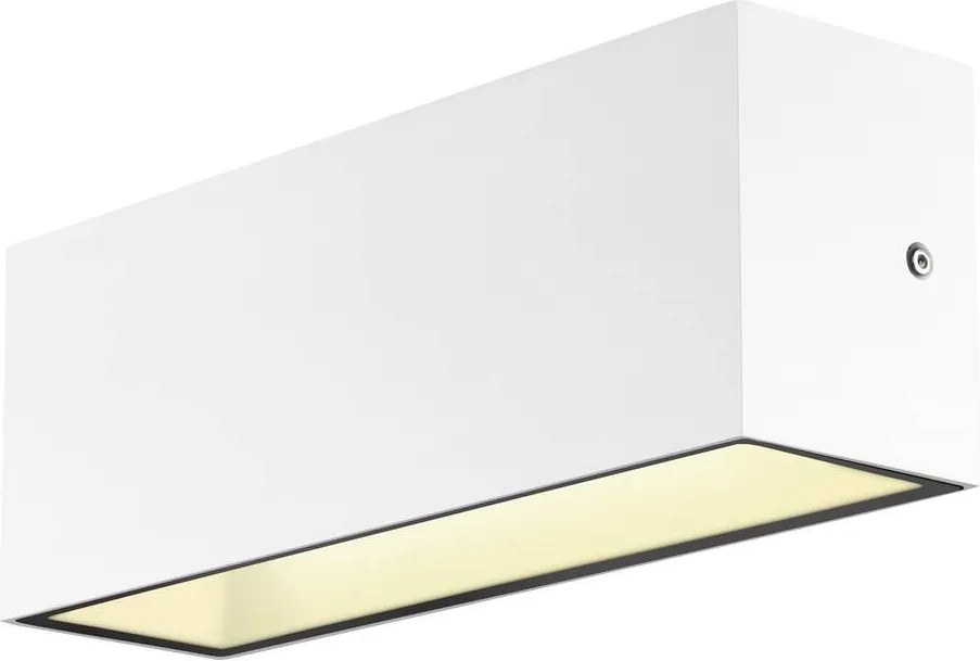 LA 1005156 SITRA L WL UP/DOWN venkovní LED nástěnné přisazené svítidlo, bílé CCT switch 3000/4000 K - BIG WHITE (SLV)