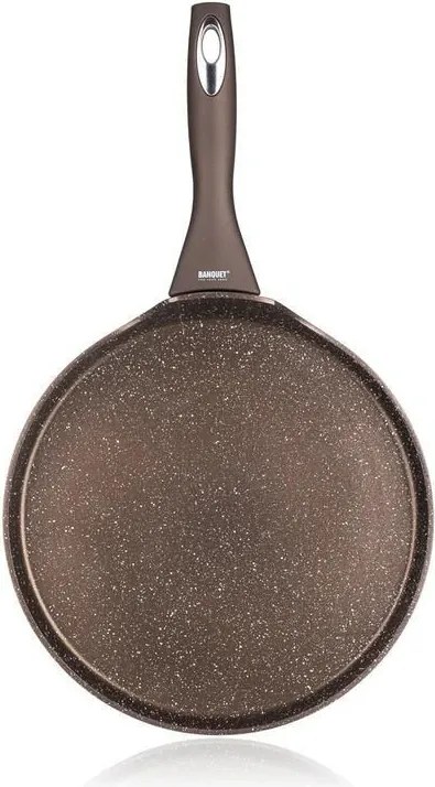 Banquet Pánev na palačinky s nepřilnavým povrchem PREMIUM Dark Brown 24 cm