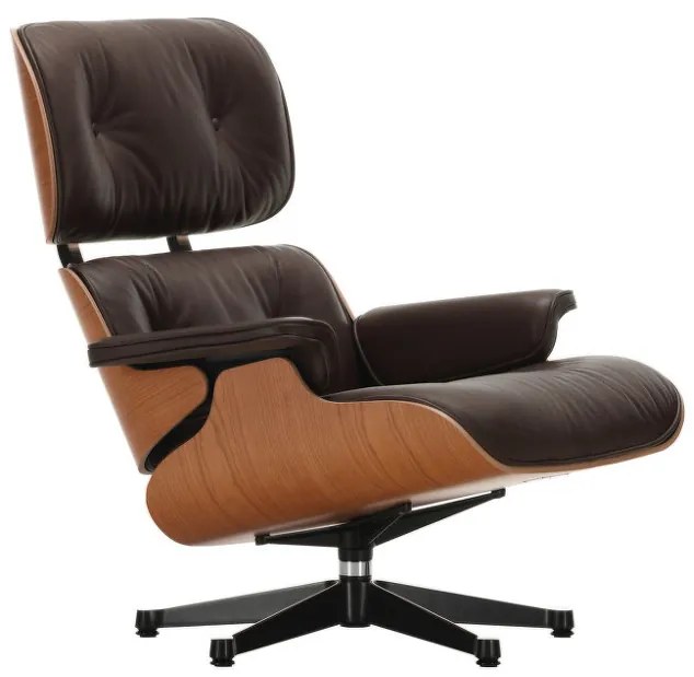 Křeslo Eames Lounge Chair, american cherry Vitra