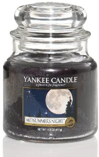 Vonná svíčka Yankee Candle Midsummers Night classic střední 411g/90hod