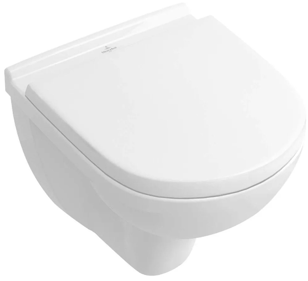 Villeroy & Boch O.novo - Závěsné WC Compact, CeramicPlus, alpská bílá 568810R1