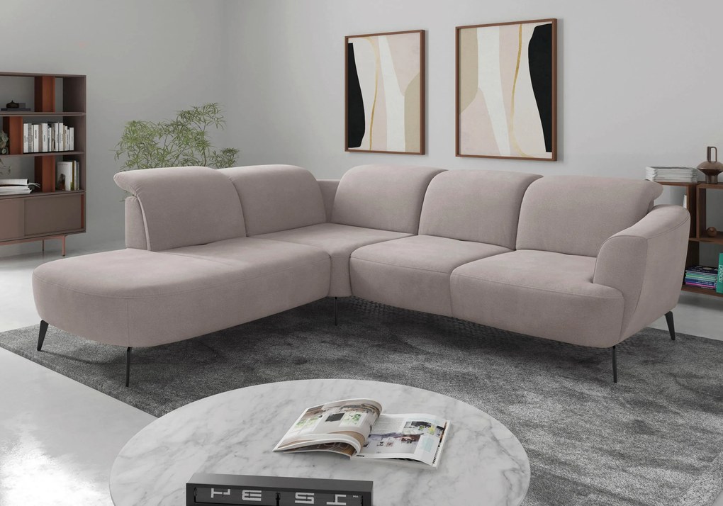 XXXLutz ROHOVÁ SEDAČKA, textil, šedobéžová Sit & More - Sedací soupravy - 00014401852D
