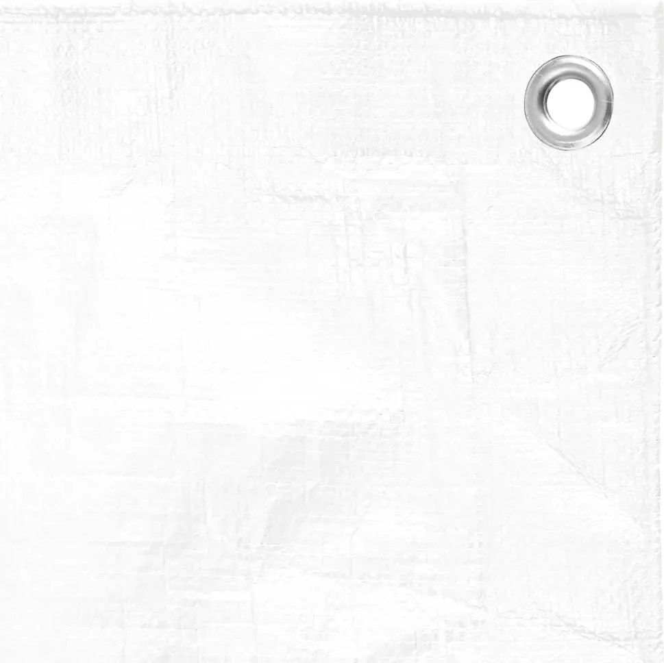 Plachta 180 g/m² 4 x 8 m bílá HDPE 151585