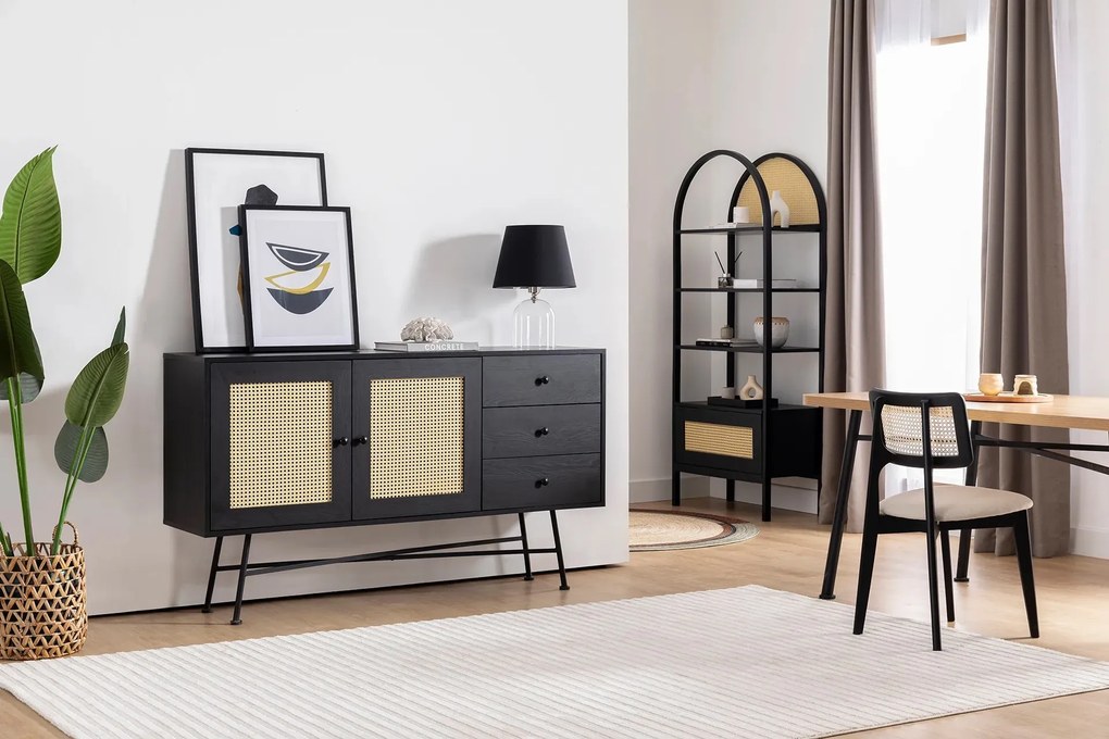 Kalune design Konzolový stolek NALA černý