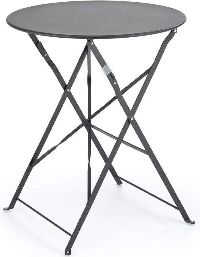 Zahradní balkonový set Perivoli - 2 židle, černá