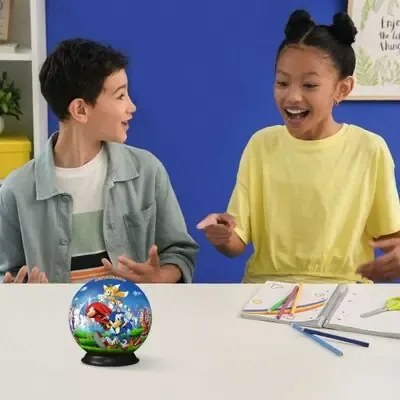 Ravensburger Puzzle-Ball Sonic the Hedgehog / 3D Puzzle / od 6 let