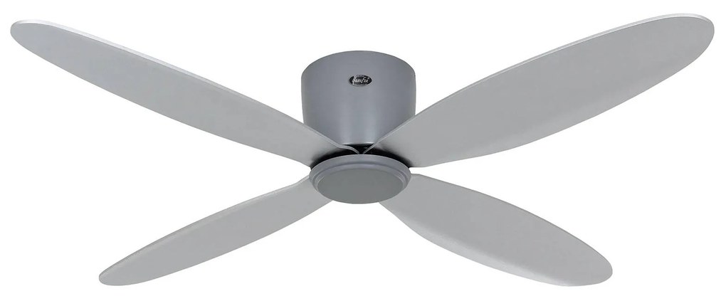 Stropní ventilátor Eco Plano II 132 světle šedý