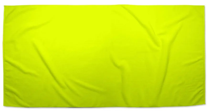 Ručník SABLO - Neonová žlutá 70x140 cm