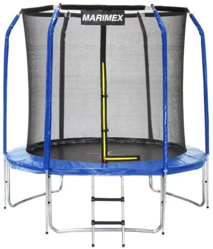 Trampolína Standard 244cm 2021 Marimex 19000080 s ochrannou sítí a schůdky