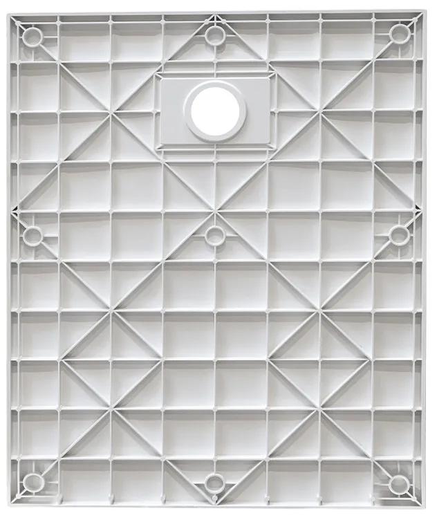 BPS-koupelny Obdélníková akrylátová sprchová vanička HYD-OSV-RIKO 110x70 bílá