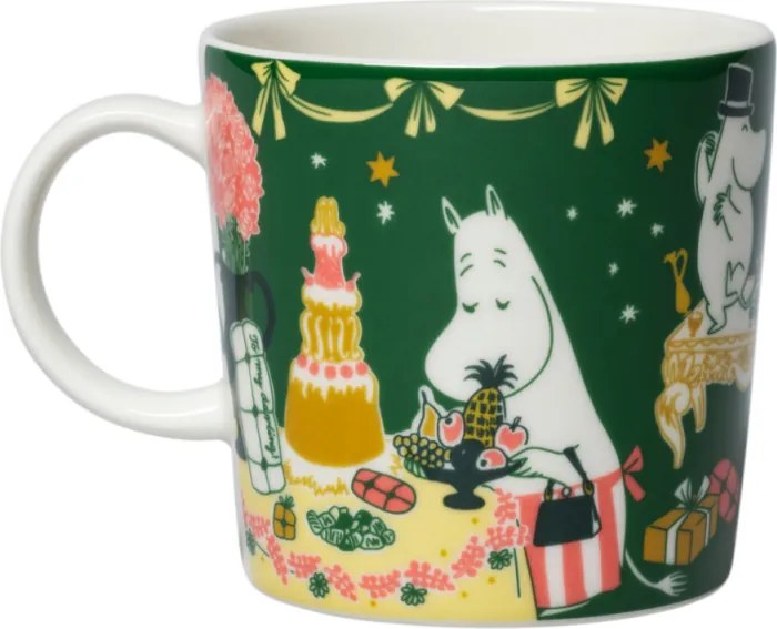 Hrnek Moomin Gift of Love 0,3l, zelený