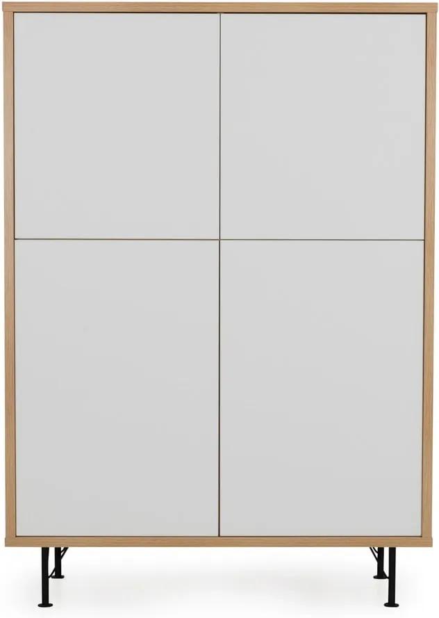Bílá skříň Tenzo Flow, 111 x 153 cm