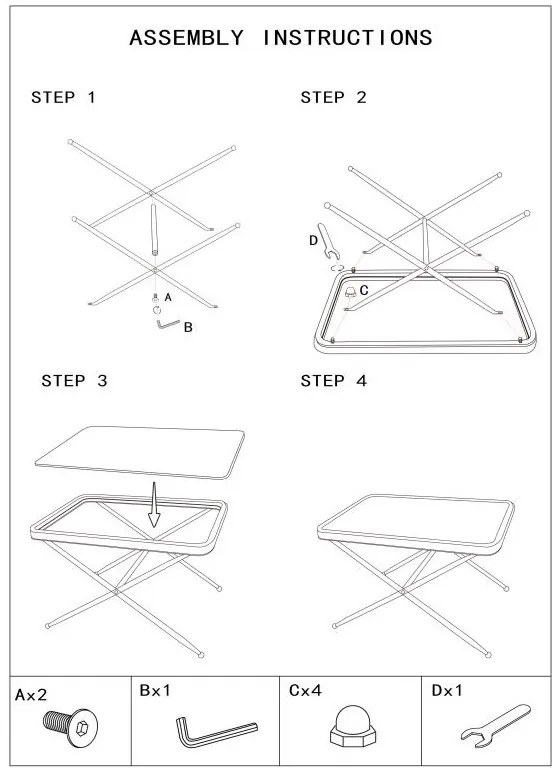 Designový konferenční stolek Vasundhara 70 cm vícebarevný