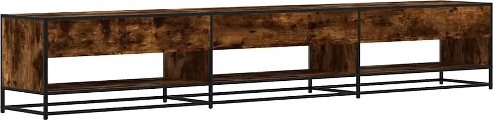 TV skříňka kouřový dub 270 x 40 x 46 cm kompozitní dřevo 3300812