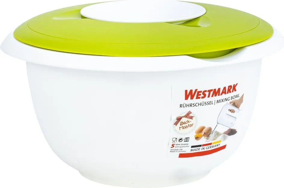 Westmark Nádoba na šlehání s víčkem 3,5 l, zelená, 3,5 l