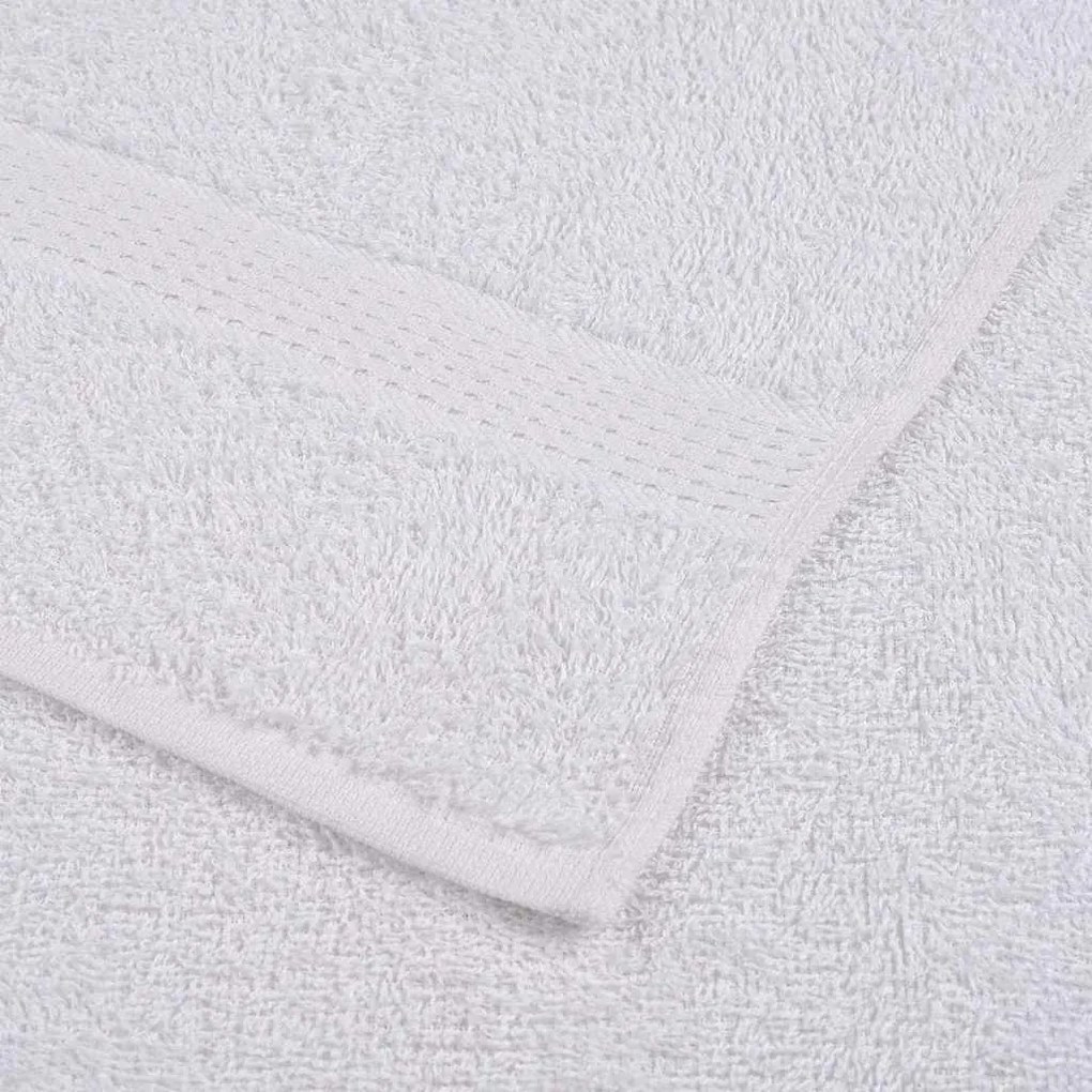 Ručníky FROGN 25 ks bílé 100x200 cm 360 g/m² 136668