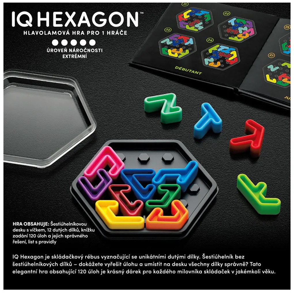 SmartGames - IQ Deluxe - Hexagon