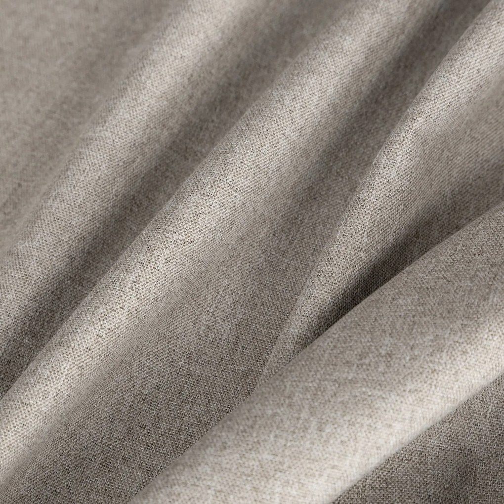 ZATEMŇOVACÍ ZÁVĚS (100%) NA PÁSCE ZOEY 140X270 CM BÉŽOVÝ