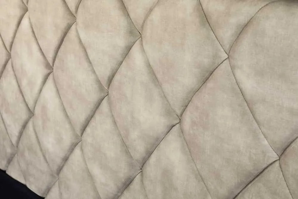 Designová postel LYSIA 180 x 200 cm krémová