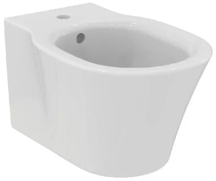 Ideal Standard Connect Air - Závěsný bidet, 360x540 mm, s přepadem, otvor pro baterii, bílá E233501