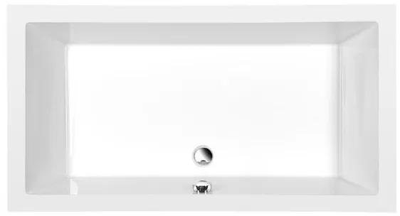 Polysan Deep Hluboká sprchová vanička 130x75x26 cm, bílá 72942