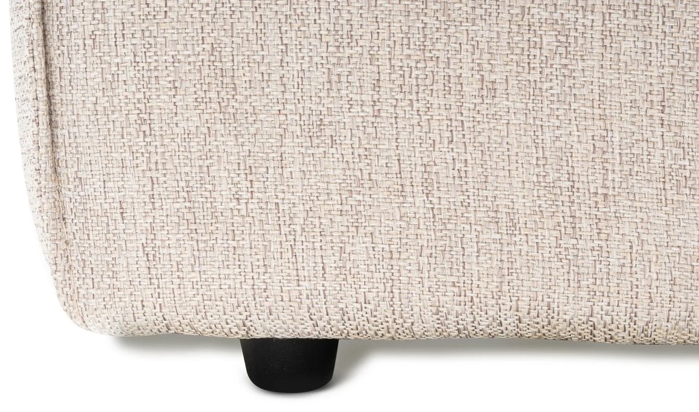 Atelier del Sofa Taburet Lora Pouffe - Light Brown, Světlá Hnědá