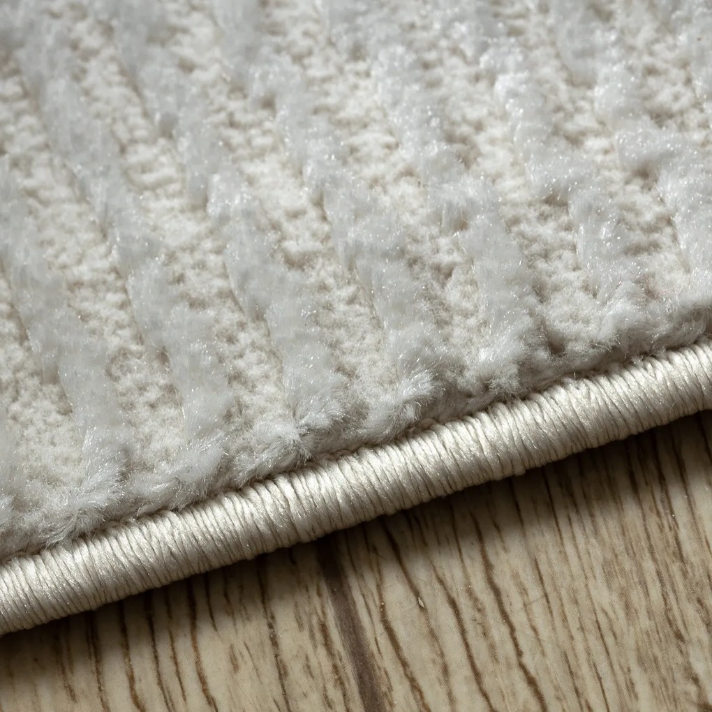 Dywany Łuszczów, Kusový koberec Balance 0194 cream, 120x170, bílá, ložnice