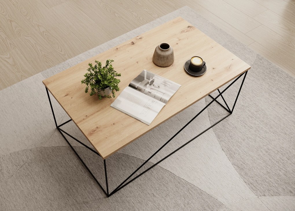 ADRK Furniture Konferenční stolek Dante CT-DAN-B-A