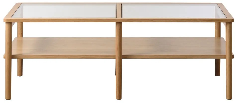 Designový konferenční stolek Dallan 120 cm přírodní dub