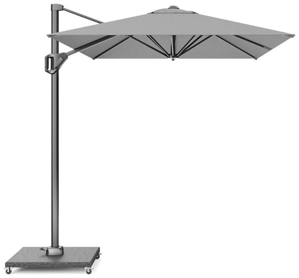 Zahradní slunečník VOYAGER T¹ 3M X 2M LIGHT GREY 7150C  1272