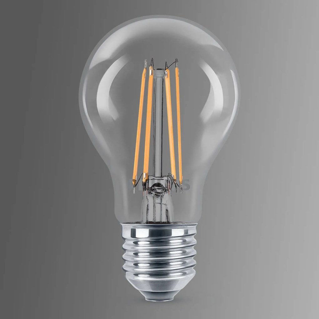 Philips E27 7W 827 filament LED žárovka