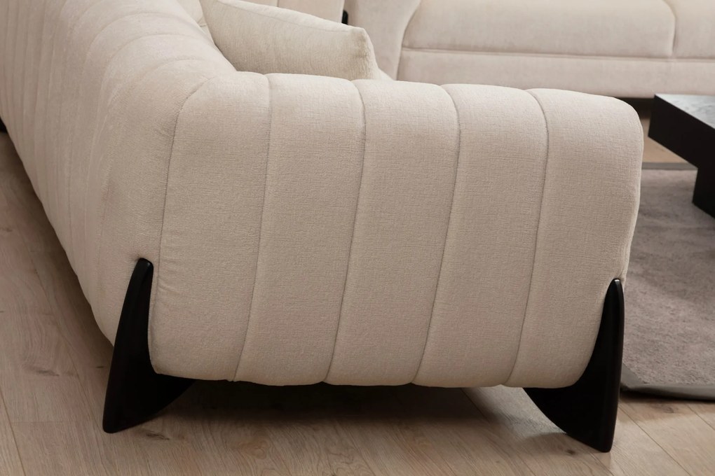 Atelier del Sofa 3-místná pohovka Sandreo White - 3, Bílá