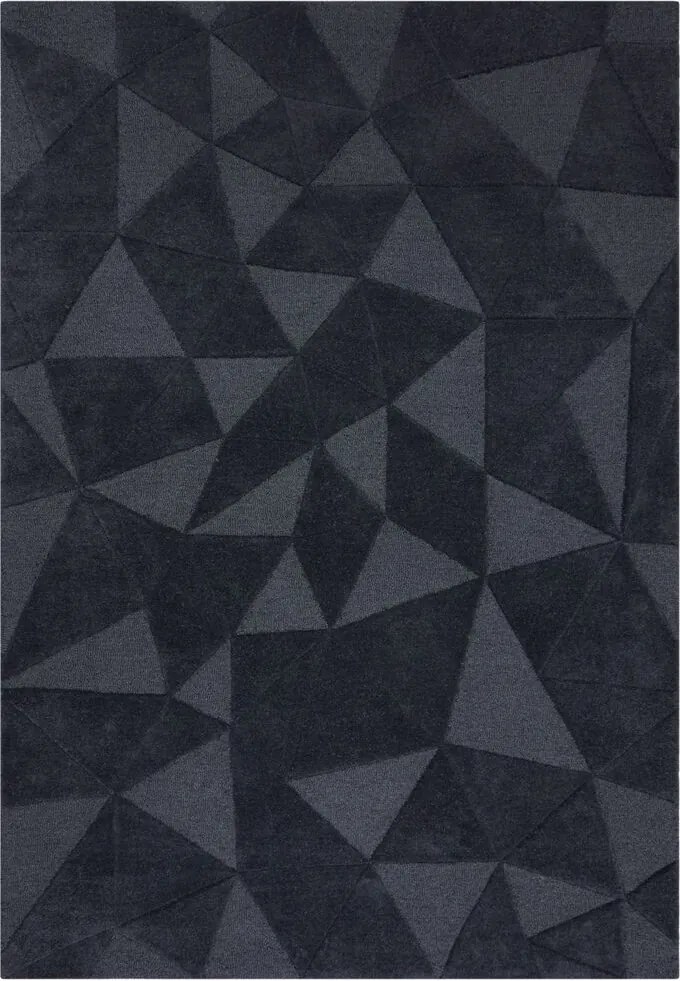 Kusový koberec Moderno Shard Charcoal, 160x230, šedá, chodba / predsieň, Flair Rugs