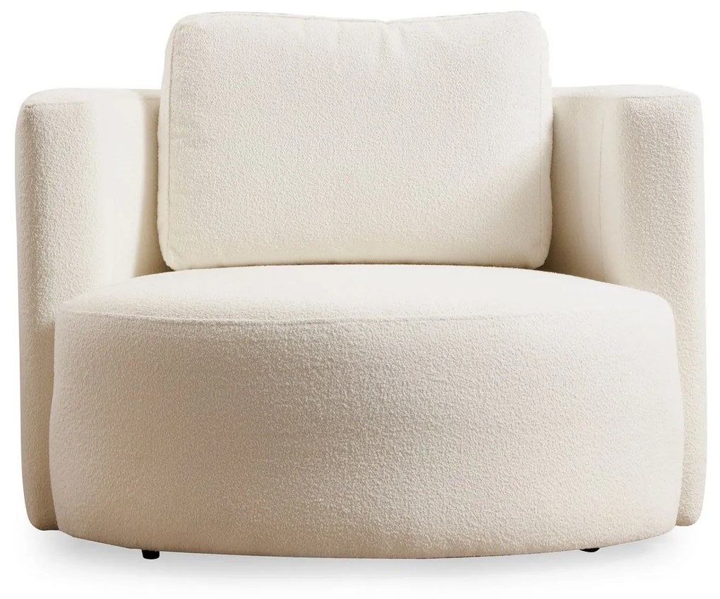 Atelier del Sofa Křeslo Asos Cream - Wing, Krémová