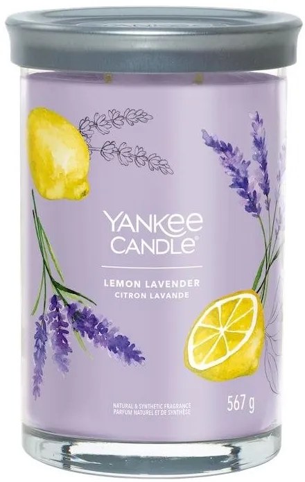 Svíčka yankee candle signature 2 knoty lemon lavender 567 g