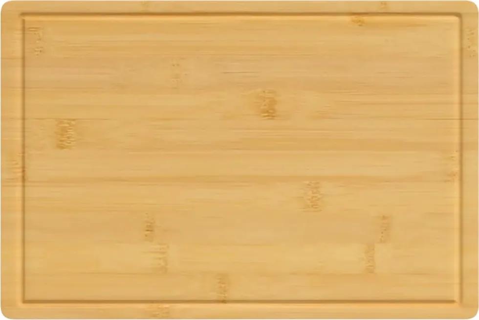 vidaXL Prkénko na krájení 30 x 20 x 1,5 cm bambus [352770]