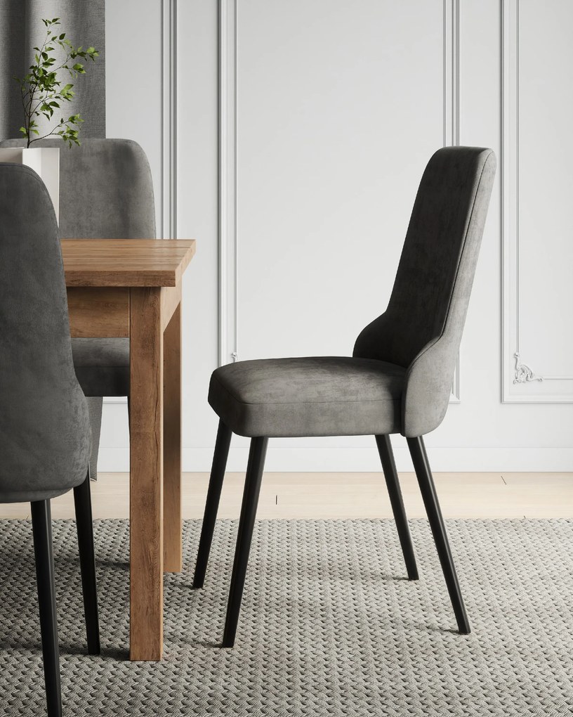 ADRK Furniture Sada stůl s židlemi RODOS 83 SE-ROD-83-L