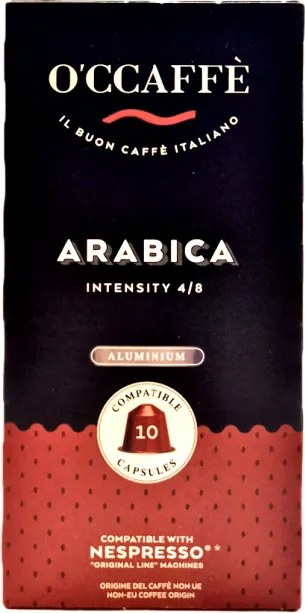 O´Ccaffé KAPSLE O'CCAFFÉ ARABICA PRO NESPRESSO 10ks
