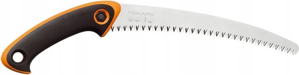 Fiskars Zahradnická pila SW-240, zahnutá s hrubšími zuby (123240)