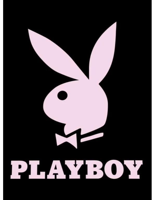 TipTrade Deka 150x200 cm - Playboy Black