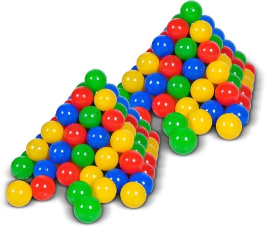 KNORRTOYS Plastové míčky / balonky / kuličky do bazénu a stanu barevné 100 - 300 ks atestované Počet ks: 100ks