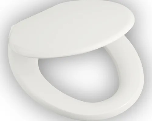 WC sedátko Form &amp; Style Thun bílé s automatickým plynulým sklápěním