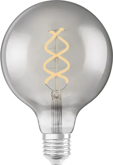 OSRAM Vintage Globe 125 SPIRAL kouřová 230V E27 LED EQ15 1800K