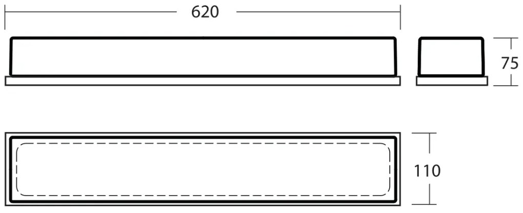 Osmont 44547 Sylvia D2, nástěnné svítidlo nad zrcadlo do koupelny s dekorativním límcem broušená nerez, 3xE14 28W, IP44, délka 62cm